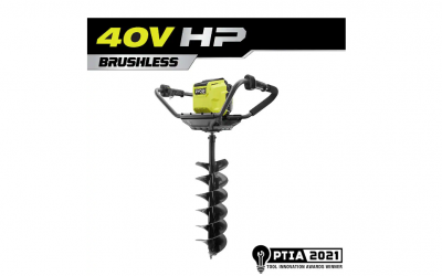 RYOBI RY40701BTLVNM 40V HP Brushless Cordless Earth Auger with 8 in ...