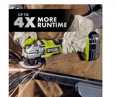 RYOBI PSK004 ONE+ 18V HIGH PERFORMANCE Lithium-Ion 4.0 Ah Battery and ...