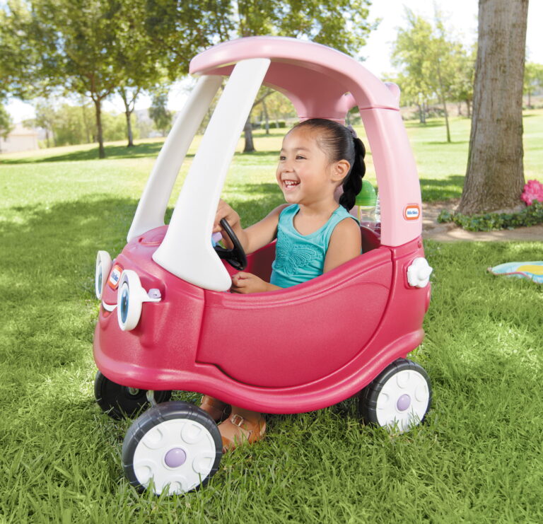 Little Tikes Princess Cozy Coupe, Princess Coupe Colorful, 33.5 Inch ...