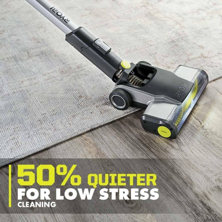 RYOBI PCL720K ONE+ 18V Cordless Stick Vacuum Cleaner Kit with 4.0 Ah ...