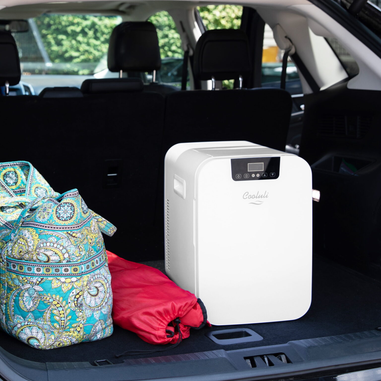 Cooluli Concord 20-Liter Compact Cooler/Warmer Mini Fridge, White ...