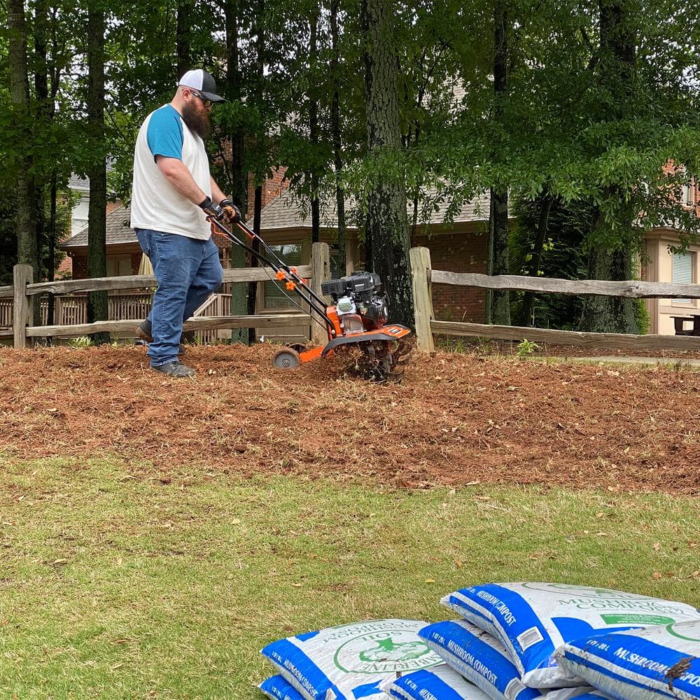 YARD FORCE YF21-FTT 21 in. 208 cc Gas Front-Tine Tiller | Bigbigmart.com