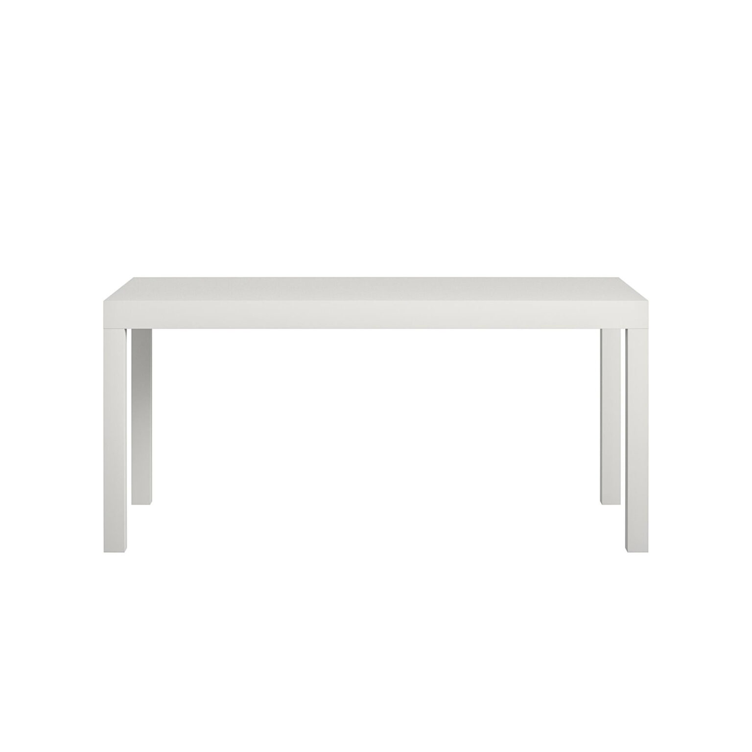 Mainstays Parsons Coffee Table, White | Bigbigmart.com