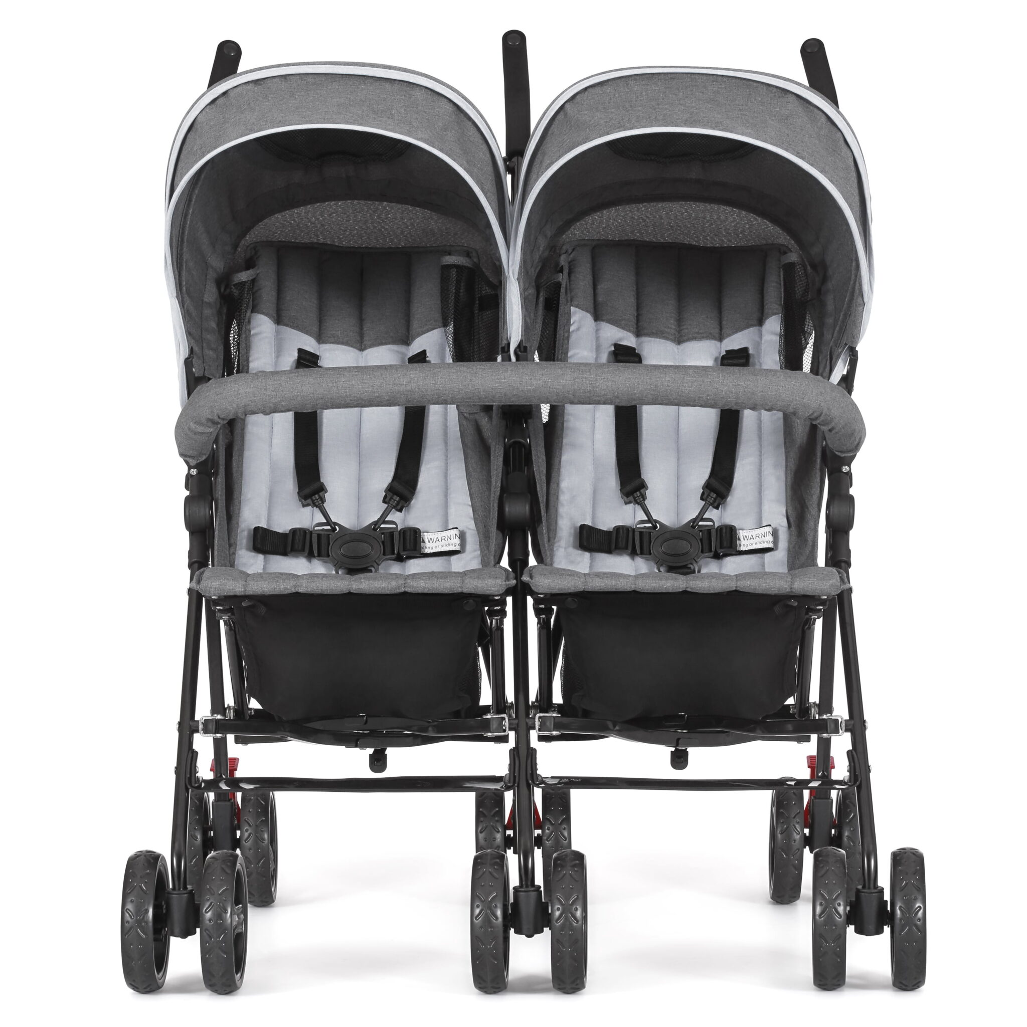 Dream On Me Volgo Twin Umbrella Stroller, Dark and Light Grey ...