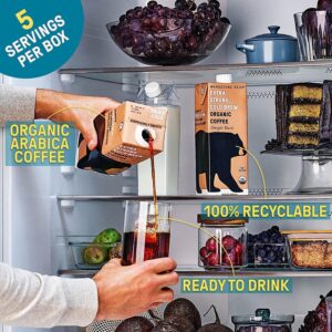 Wandering Bear Organic Vanilla Cold Brew Coffee, 32 fl oz, 6 pack ...
