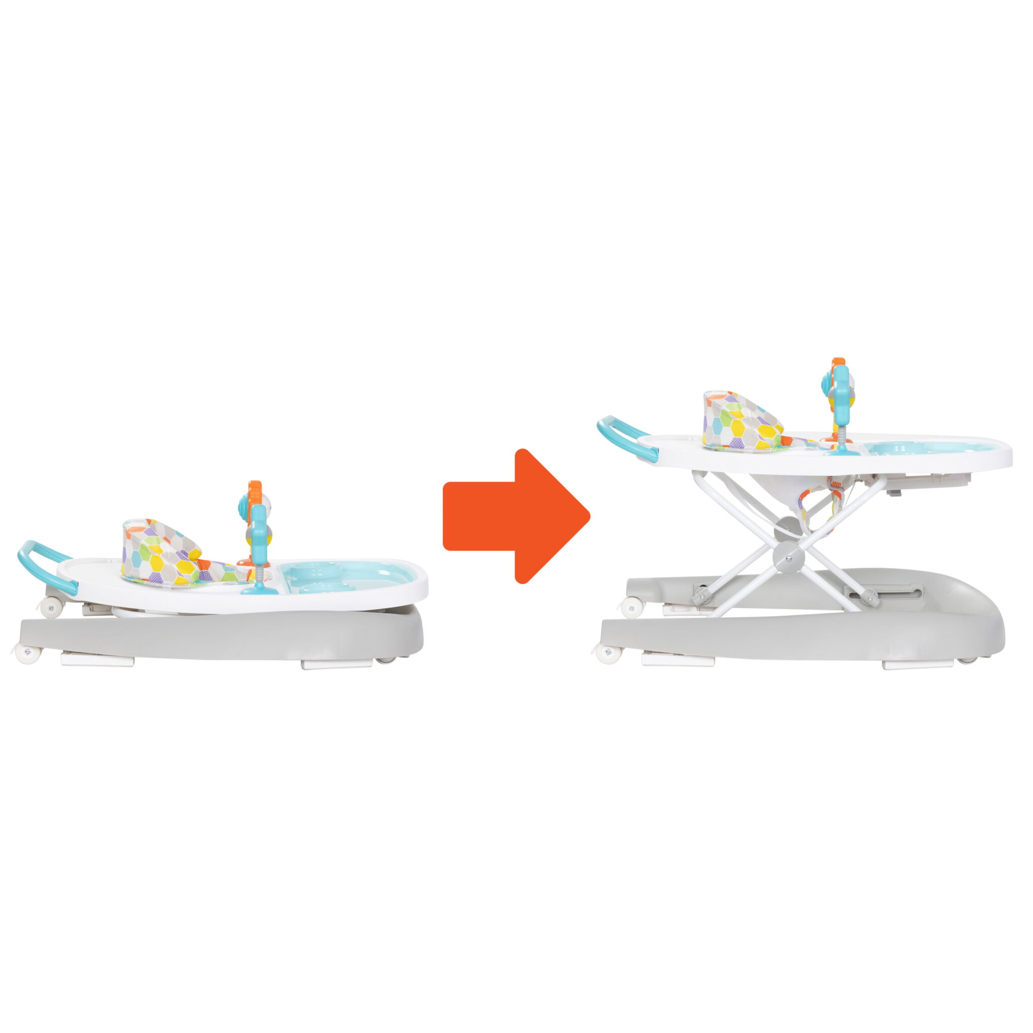 Smart Steps by Baby Trend Dine N’ Play 3-in-1 Feeding Walker ...