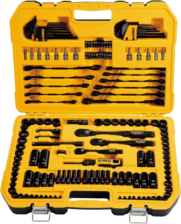 Dewalt DWMT45184 Black Chrome 184-piece Mechanics Tool Set | Bigbigmart.com