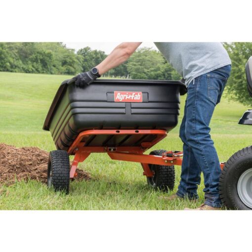 Agri-Fab 45-0552 12 cu. ft. Poly Dump Cart | Bigbigmart.com
