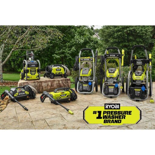 RYOBI RY142711-SC12 2700 PSI 1.1 GPM Cold Water Electric Pressure ...