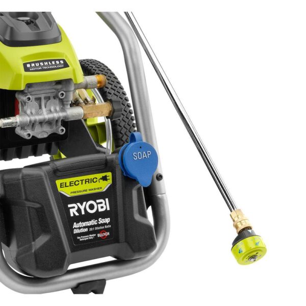 RYOBI RY143011-SC12 3000 PSI 1.1 GPM Cold Water Electric Pressure ...
