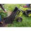 RYOBI ACRM025 500 lb. 7.5 cu. ft. Tow-Behind Utility Dump Cart with ...