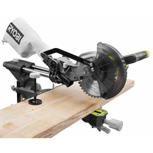 RYOBI PBT01B-PSK006 ONE+ 18V Cordless 7-1/4 in. Sliding Compound with ...