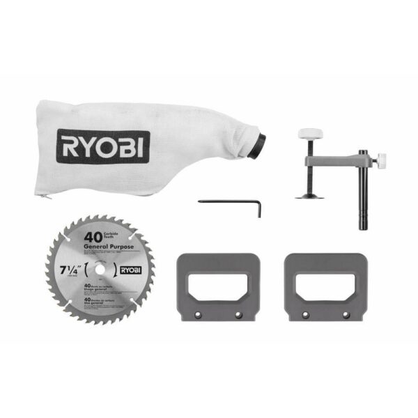 RYOBI PBT01B-PSK006 ONE+ 18V Cordless 7-1/4 in. Sliding Compound with ...