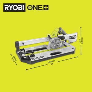 RYOBI PGC21B-A06F551 ONE+ 18V Cordless 5-1/2 in. Flooring Saw with ...