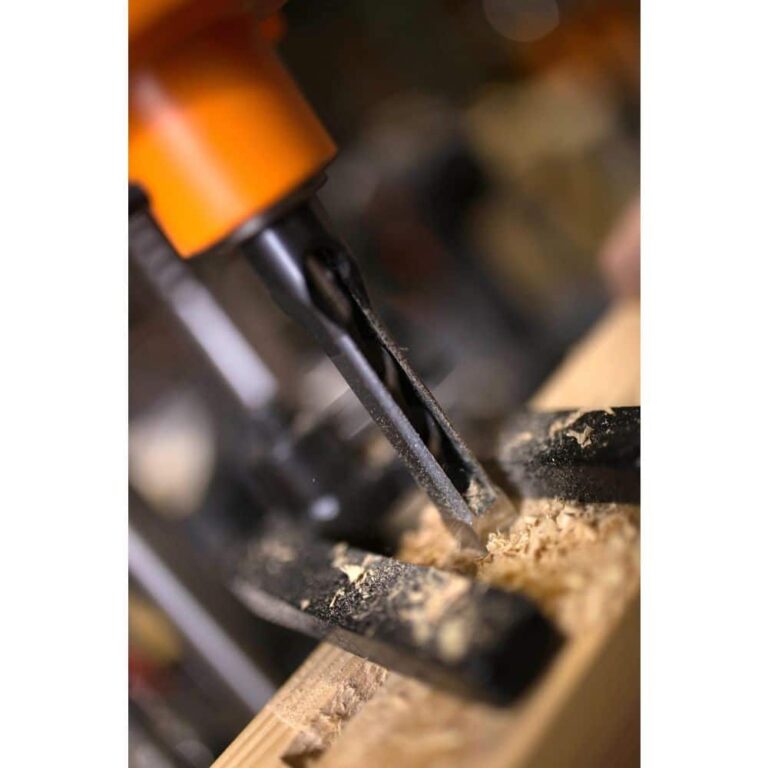 WEN 43013 5 Amp Cast Iron Bench Mortiser with Chisel Bit Set ...