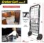 dbest products Cruiser Cart Deluxe 2 Shopping Grocery Rolling Folding ...