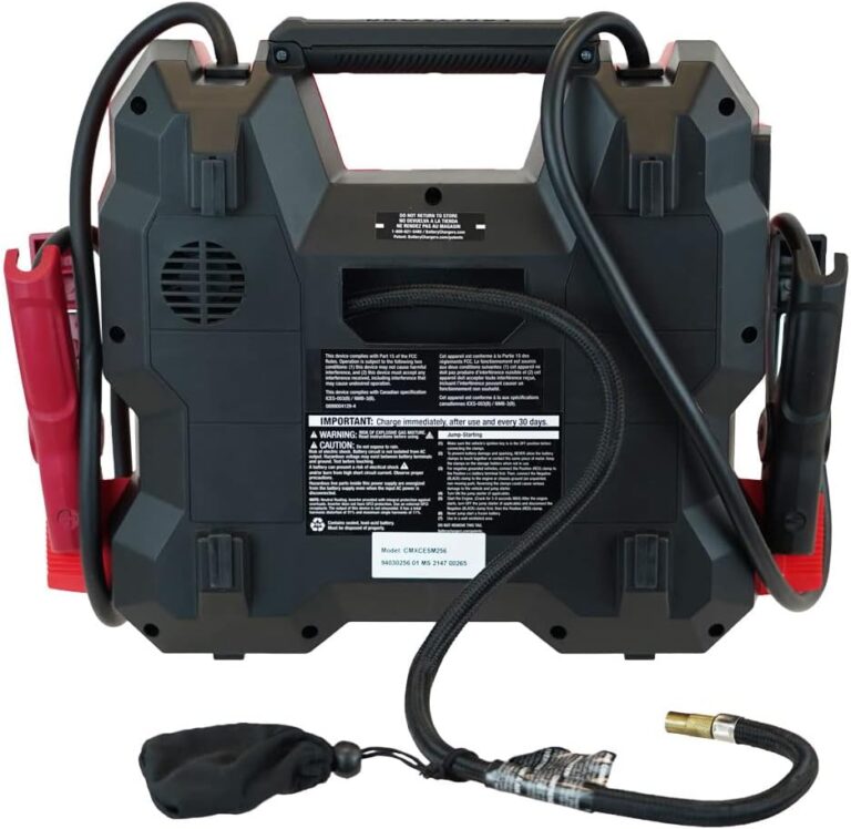 CRAFTSMAN CMXCESM256 1200 Peak Amp Jump Starter and Portable Power ...