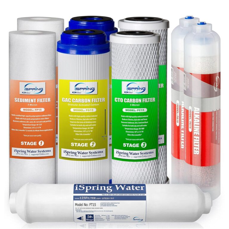 iSpring F9K 1-Year Reverse Osmosis Water Filter Replacement Cartridge ...