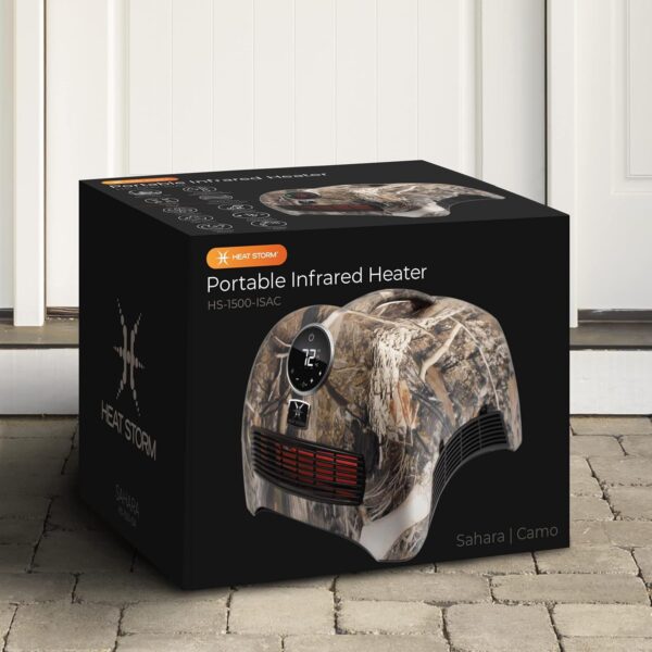 Heat Storm Portable Electric Space Heater, 1500-Watt Cabinet Infrared ...