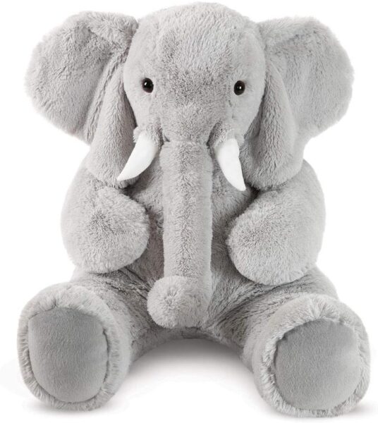 Vermont Teddy Bear Giant Elephant Stuffed Animal - Giant Stuffed ...