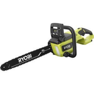 RYOBI RY40550-2B 40V HP Brushless 16 in. Battery Chainsaw with (2) 4.0 ...