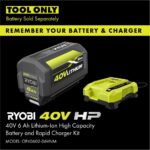 RYOBI RY404013BTL 40V HP Brushless Whisper Series 155 MPH 600 CFM ...