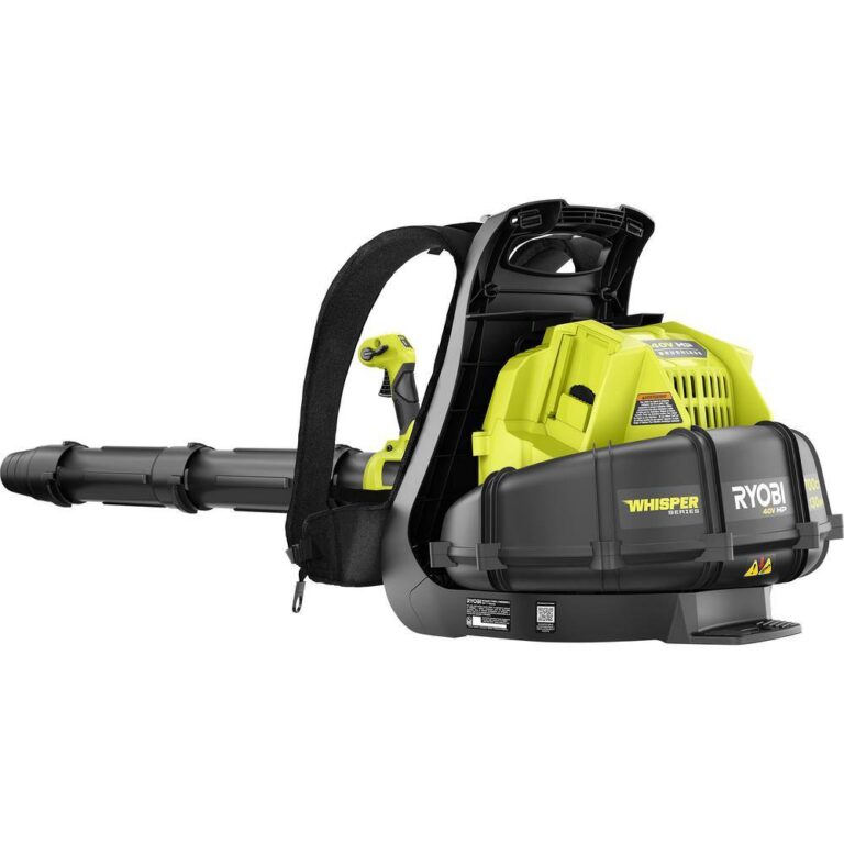 RYOBI RY404170-LB 40V HP Brushless 165 MPH 730 CFM Backpack Blower w ...