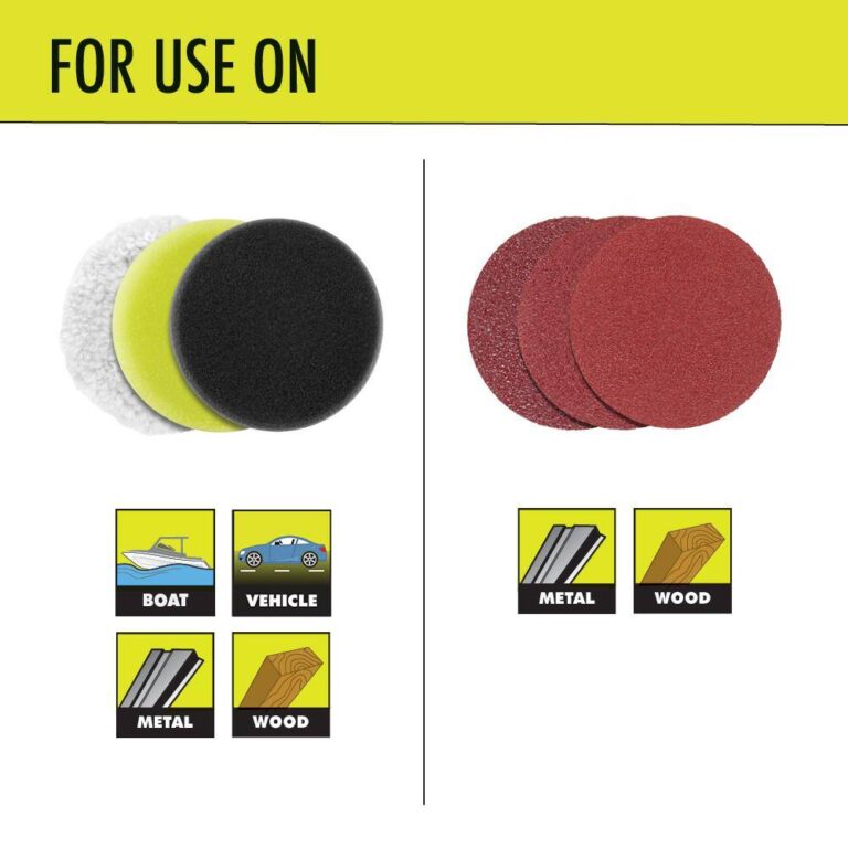 RYOBI PBF102B ONE+ 18V Cordless 3 in. Variable Speed Detail Polisher ...