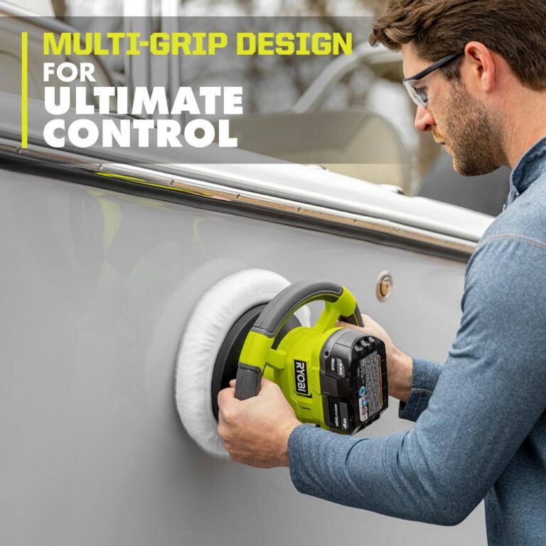 RYOBI PCL465K1 ONE+ 18V Cordless 10 in. Variable Speed Random Orbit ...