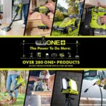RYOBI PCL465K1 ONE+ 18V Cordless 10 in. Variable Speed Random Orbit ...
