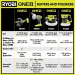 RYOBI PCL465K1 ONE+ 18V Cordless 10 in. Variable Speed Random Orbit ...