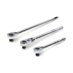 TEKTON SRH99113 1/2 in. Drive Quick-Release Ratchet Set (3-Piece ...