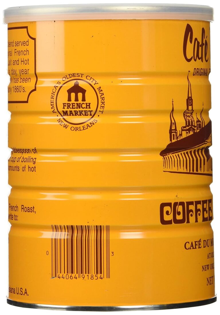 Half a Dozen Cans (6 Cans) of Coffee Du Monde - 15 oz. cans ...