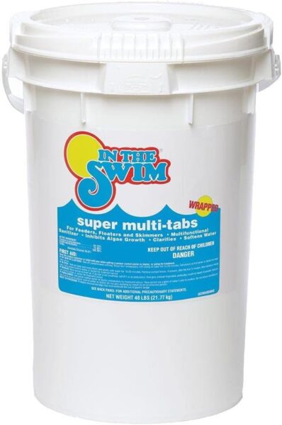 In The Swim 3 inch 5-in-1 Super Multi-Tabs – Swimming Pool Sanitizer ...