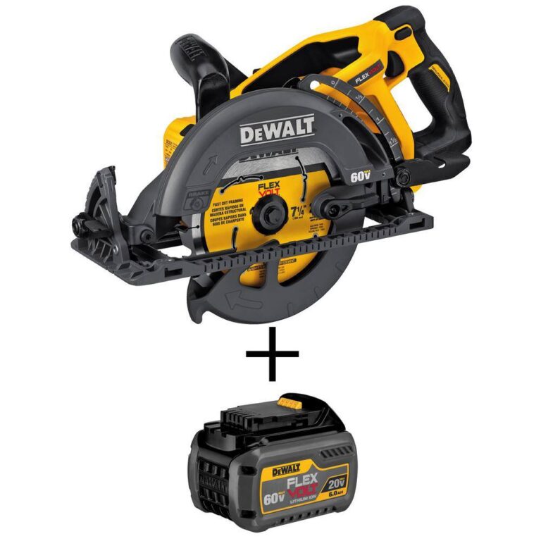 DEWALT DCS577W606 FLEXVOLT 60V MAX Cordless Brushless 7-1/4 in ...