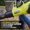 RYOBI RY404130-RY40405BTL 40V HP Brushless Whisper Series 155 MPH 600 ...