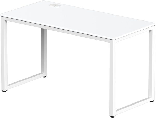 SHW 48" Home Office Computer Desk, 24" Deep, White | Bigbigmart.com