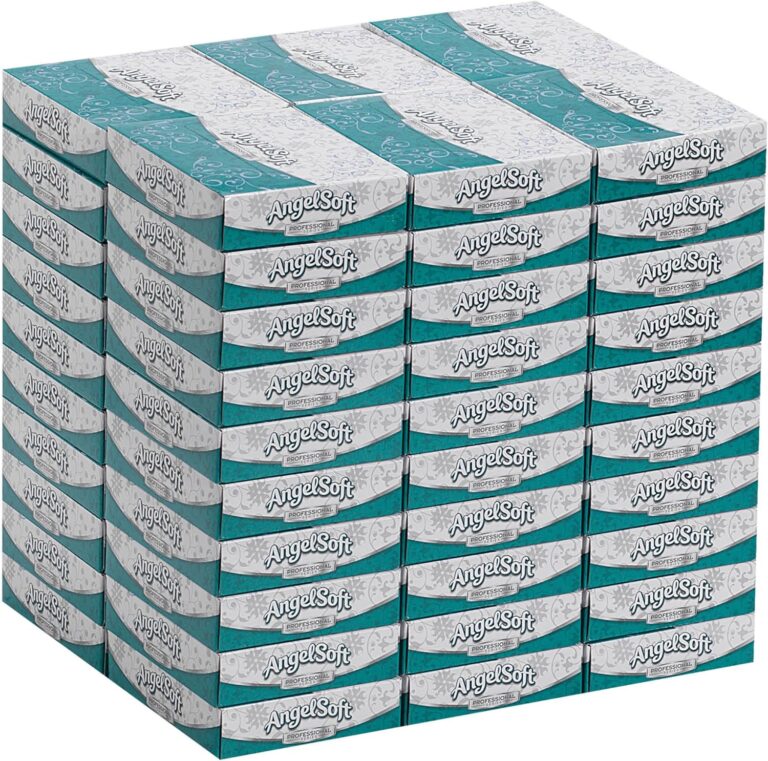 Georgia-Pacific Angel Soft ps Ultra Facial Tissue, Personal Size, White ...