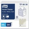 Tork Soft Facial Tissue Cube Box White, Advanced, 2-Ply, 36 x 94 Sheets ...