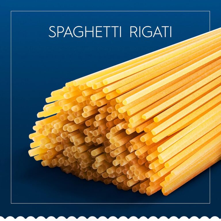 Barilla Spaghetti Rigati Pasta, 16 oz. Box (Pack of 20) - Non-GMO Pasta ...