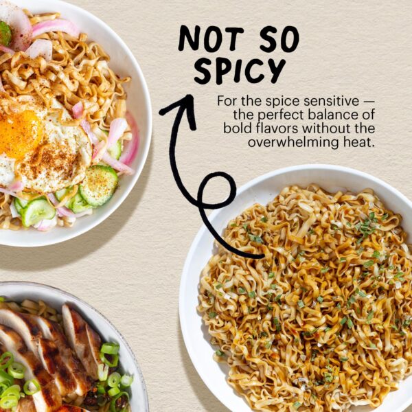 Momofuku Mild Ramen Noodle Not Spicy Variety Pack by David Chang, 20 ...