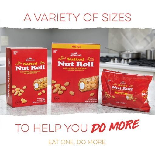 Pearson's King Original Salted Nut Roll | Loaded With Crunchy Roasted ...