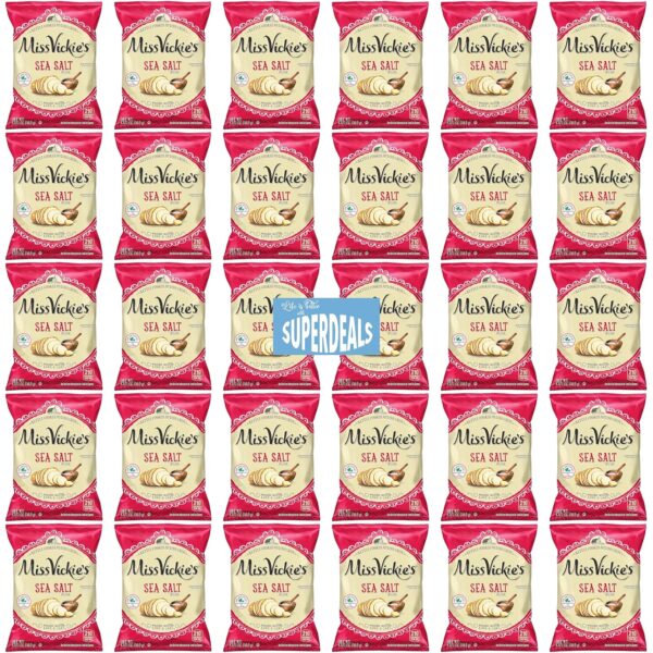 Kettle Cooked Potato Chips by Miss Vickie's Value Pack Bundled by ...