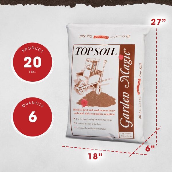 Garden Magic Potting Soil with Perlite for Lawns, Gardens, and Raised ...
