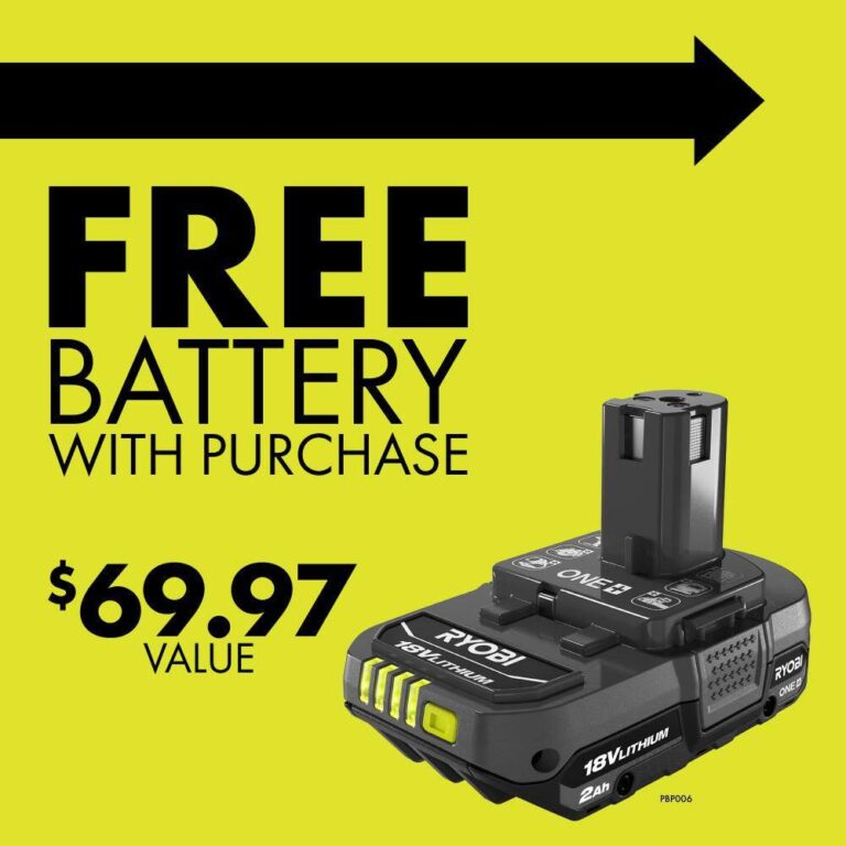 RYOBI PCL500B-PCL525B ONE+ 18V Cordless 2-Tool Combo Kit with 5 1/2 in ...