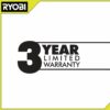 RYOBI PCL500B-PCL525B ONE+ 18V Cordless 2-Tool Combo Kit with 5 1/2 in ...