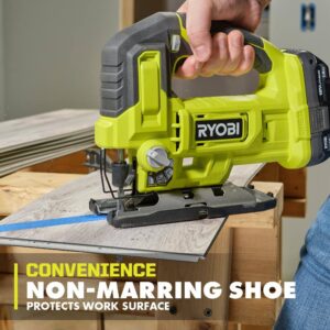 RYOBI PCL500B-PCL525B ONE+ 18V Cordless 2-Tool Combo Kit with 5 1/2 in ...