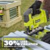 RYOBI PCL500B-PCL525B ONE+ 18V Cordless 2-Tool Combo Kit with 5 1/2 in ...