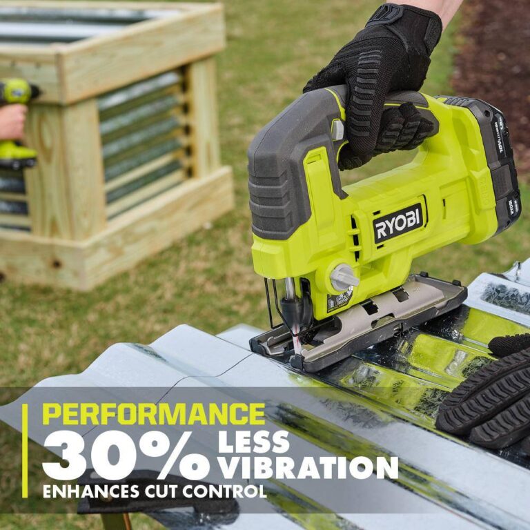 RYOBI PCL500B-PCL525B ONE+ 18V Cordless 2-Tool Combo Kit with 5 1/2 in ...