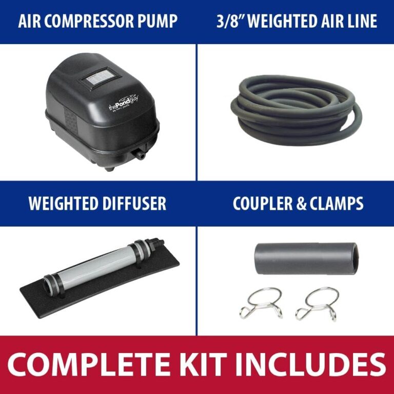 The Pond Guy Pond Aerator 1, Complete Aeration Kit, Water Garden ...